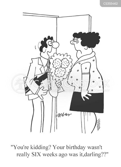 Forgetful Boyfriend Cartoons and Comics - funny pictures from CartoonStock