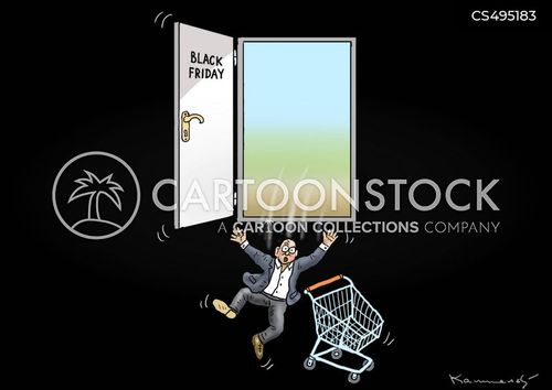 Black Friday Cartoons and Comics - funny pictures from CartoonStock