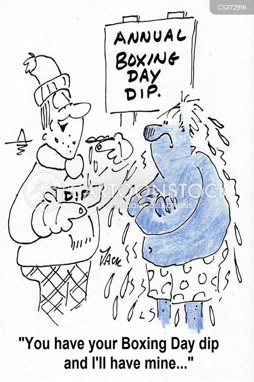 Boxing Day Cartoons and Comics - funny pictures from CartoonStock