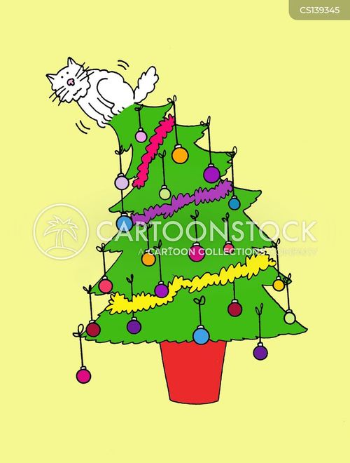 Christmas Cat Cartoon Cartoons and Comics - funny pictures from ...