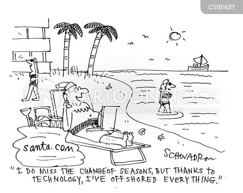 Hot Weather Cartoons and Comics - funny pictures from CartoonStock