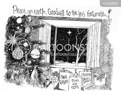 Spread Goodwill Cartoons and Comics - funny pictures from CartoonStock