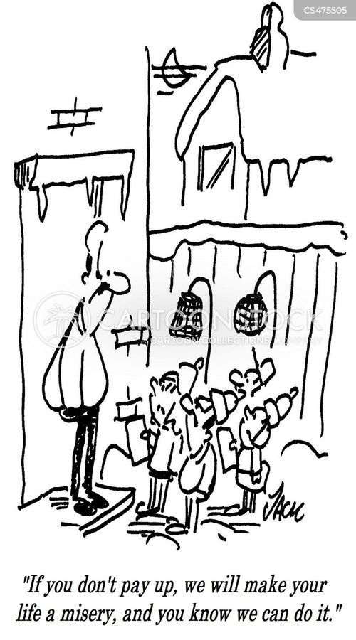 Protection Racket Cartoons and Comics - funny pictures from CartoonStock