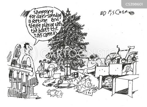 January Sales Cartoons and Comics - funny pictures from CartoonStock