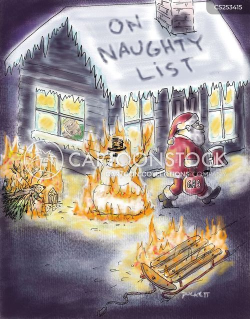 Pyromania Cartoons and Comics - funny pictures from CartoonStock