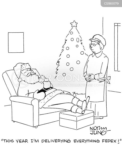 Delivery Service Cartoons and Comics - funny pictures from CartoonStock