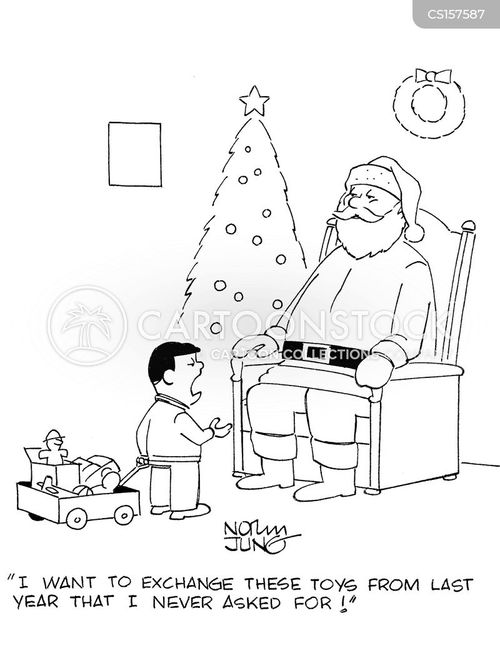 Christmas Gift Exchange Cartoons and Comics - funny pictures from ...