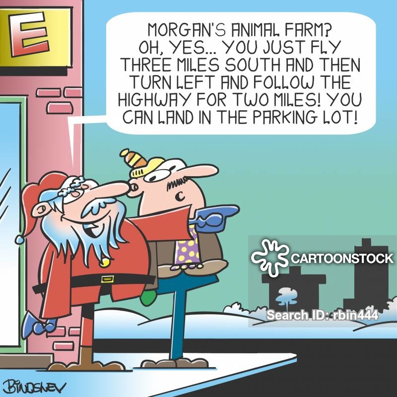 Giving Directions Cartoons and Comics - funny pictures from CartoonStock