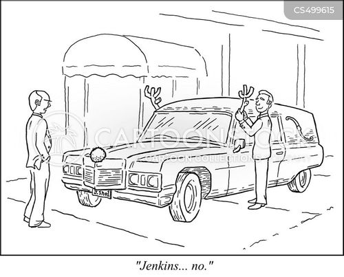 Hearse Cartoons and Comics - funny pictures from CartoonStock