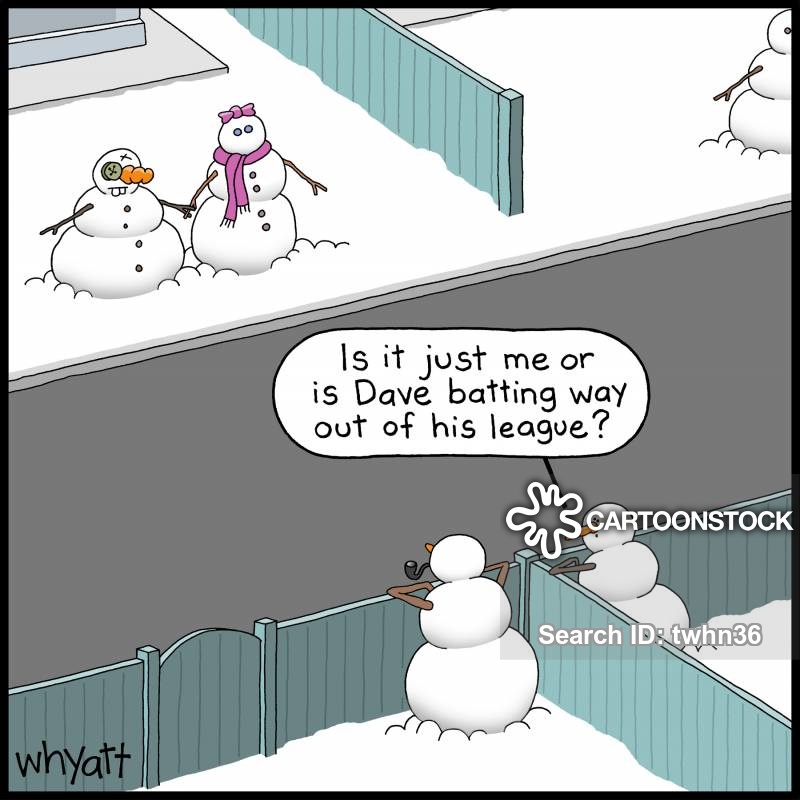 Snow People Cartoons and Comics - funny pictures from CartoonStock