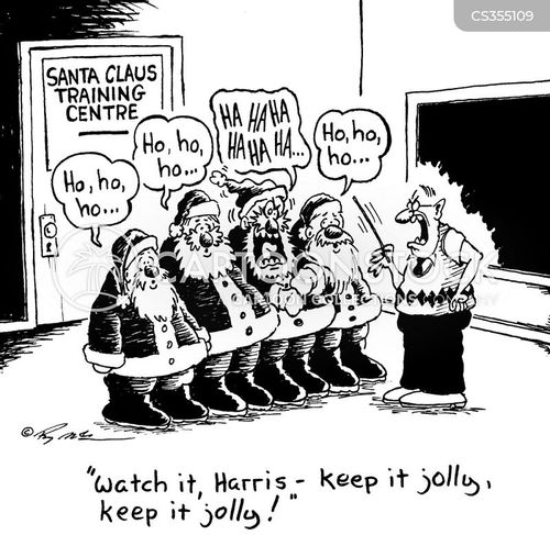Ho Ho Ho Cartoons and Comics - funny pictures from CartoonStock