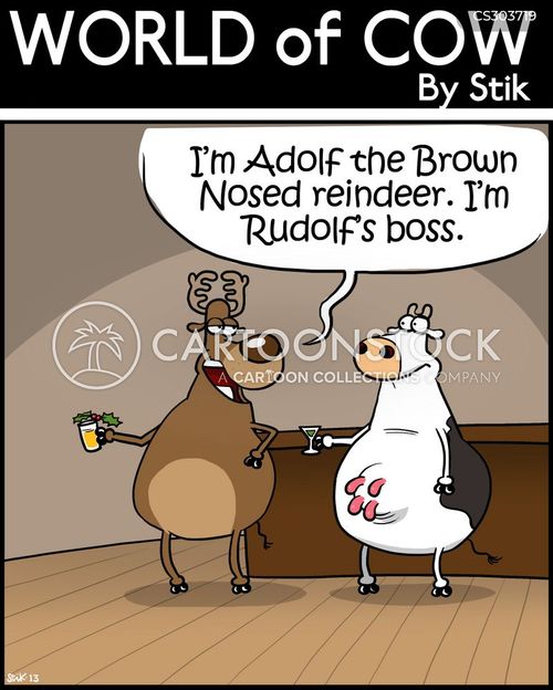 Brown Cow Cartoons and Comics - funny pictures from CartoonStock