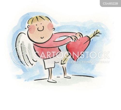 Valentine's Cupid Cartoons and Comics - funny pictures from CartoonStock