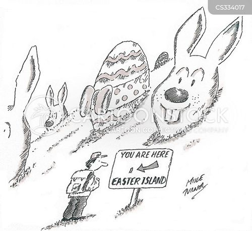 The Easter Bunny Cartoons and Comics - funny pictures from CartoonStock