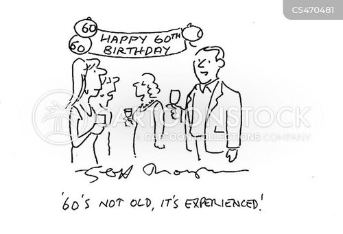 60th Birthday Cartoons and Comics - funny pictures from CartoonStock