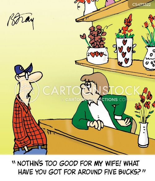 Flower Shop Cartoons and Comics - funny pictures from CartoonStock