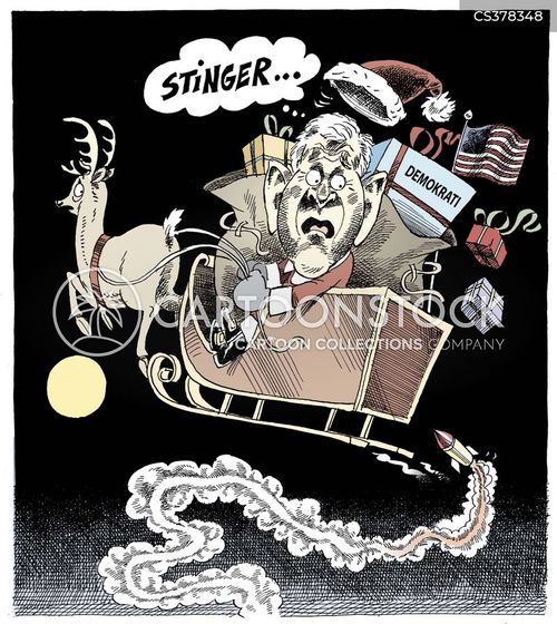 Christmas Satire Cartoons and Comics - funny pictures from CartoonStock