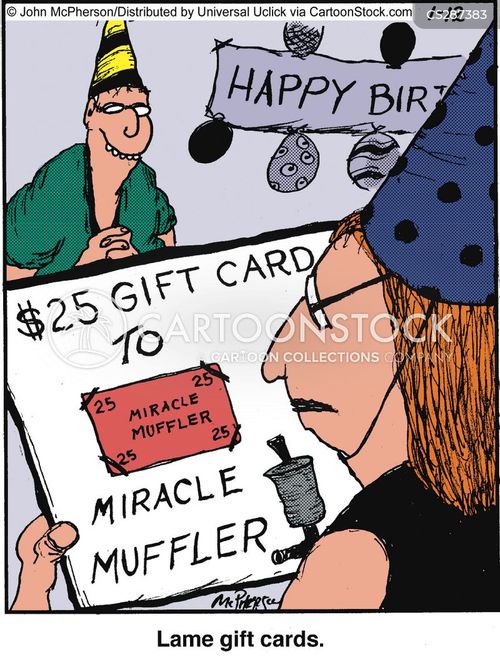 Gift Card Cartoons and Comics - funny pictures from CartoonStock