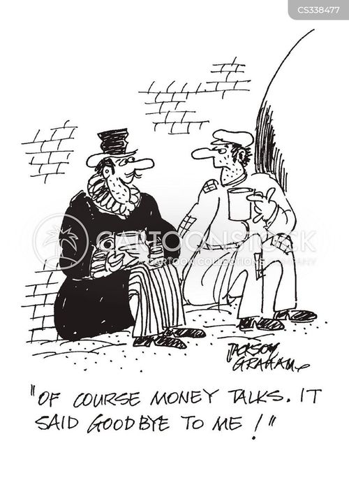 Money Talks Cartoons and Comics - funny pictures from CartoonStock