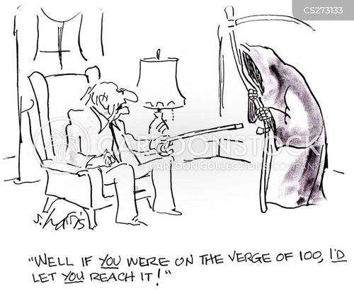 Hundredth Birthday Cartoons and Comics - funny pictures from CartoonStock