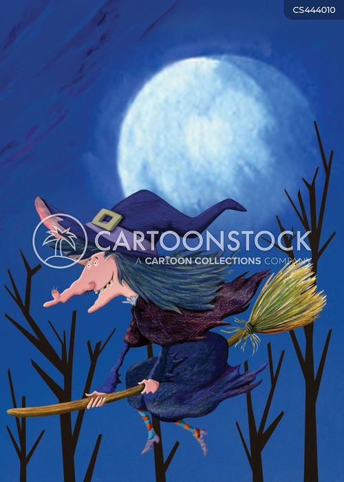 Witching Hour Cartoons and Comics - funny pictures from CartoonStock
