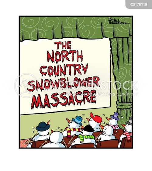 Snowblower Cartoons and Comics - funny pictures from CartoonStock