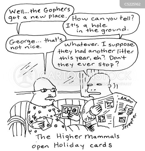 Seasonal Mail Cartoons and Comics - funny pictures from CartoonStock