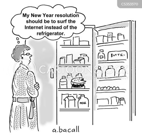 New Years Resolution Cartoons and Comics - funny pictures from CartoonStock