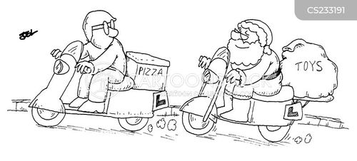 Moped Cartoons and Comics - funny pictures from CartoonStock