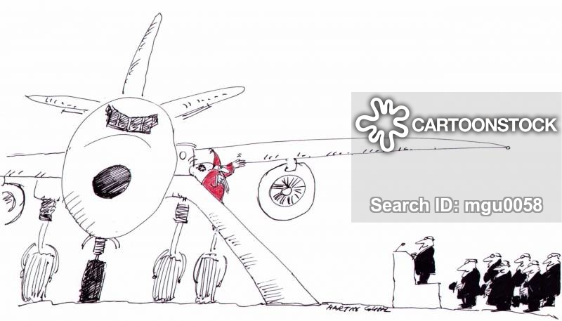 Jumbo Jet Cartoons and Comics - funny pictures from CartoonStock