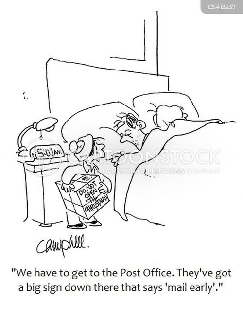 Post Office Cartoons and Comics - funny pictures from CartoonStock