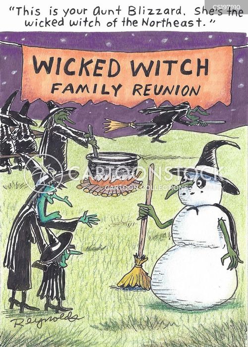 Wicked Witch Cartoons and Comics - funny pictures from CartoonStock