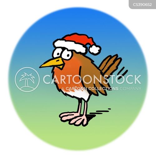 Winter Birds Cartoons and Comics - funny pictures from CartoonStock