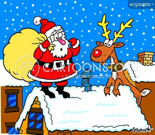 Deliver Presents Cartoons and Comics - funny pictures from CartoonStock