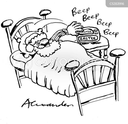 Snooze Button Cartoons and Comics - funny pictures from CartoonStock