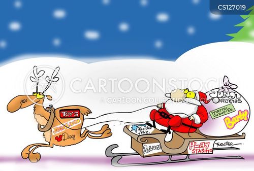 Winter Logistics Cartoons and Comics - funny pictures from CartoonStock