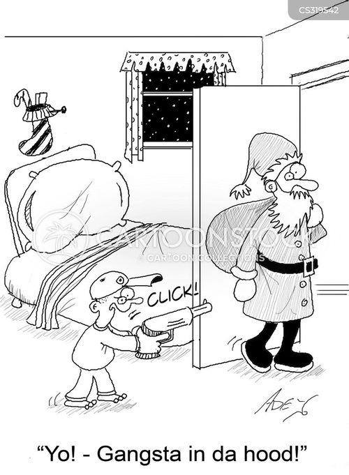 Gangsta Music Cartoons and Comics - funny pictures from CartoonStock