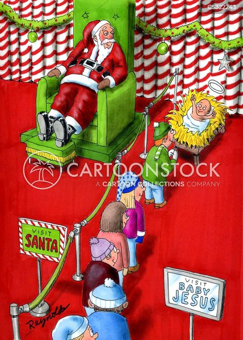 Baby Jesus Cartoons and Comics - funny pictures from CartoonStock