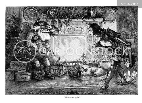 Saint Nicholas Cartoons and Comics - funny pictures from CartoonStock