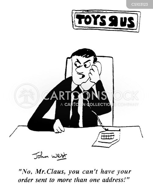 Mail Order Shops Cartoons and Comics - funny pictures from CartoonStock