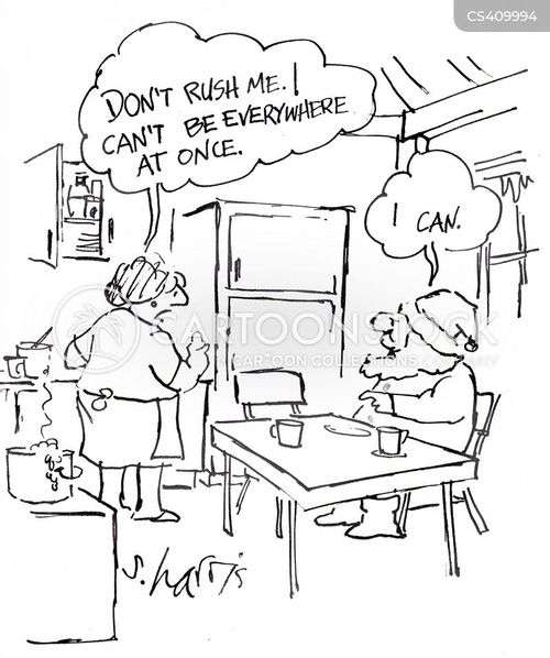 Mrs Christmas Cartoons and Comics - funny pictures from CartoonStock