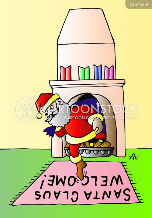 Welcome Mat In Fireplace Cartoons and Comics - funny pictures from ...