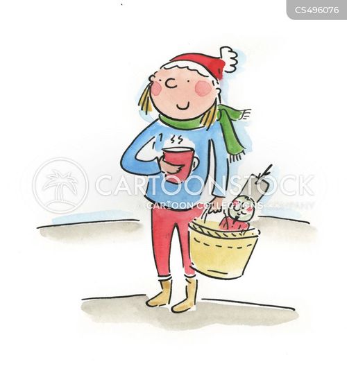 Christmas Shopping Cartoons and Comics - funny pictures from CartoonStock