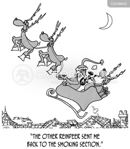 Smoking Section Cartoons and Comics - funny pictures from CartoonStock
