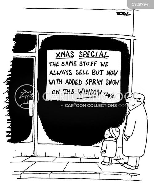 Window Dressing Cartoons and Comics - funny pictures from CartoonStock