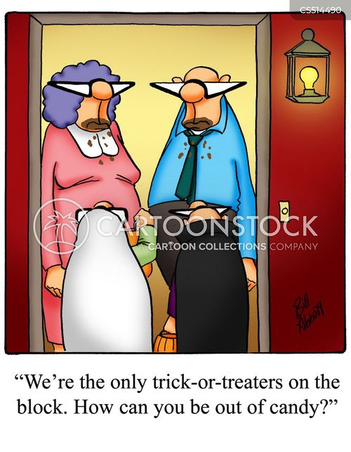 Halloween Candy Cartoons and Comics - funny pictures from CartoonStock