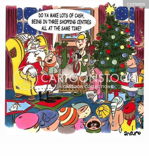 Centros Comerciales Cartoons and Comics - funny pictures from CartoonStock
