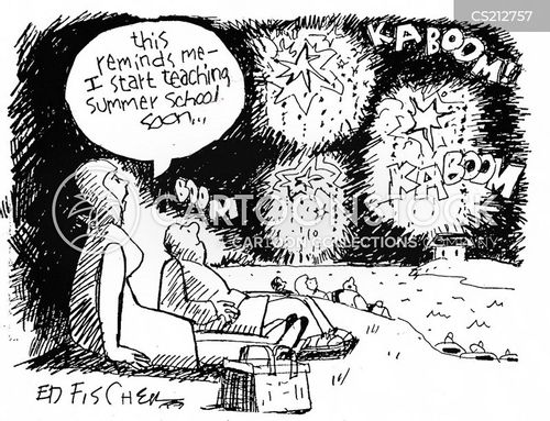Firework Display Cartoons and Comics - funny pictures from CartoonStock