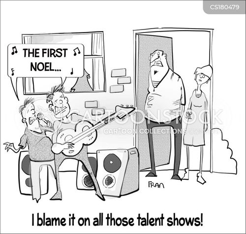 Talent Show Cartoons and Comics - funny pictures from CartoonStock