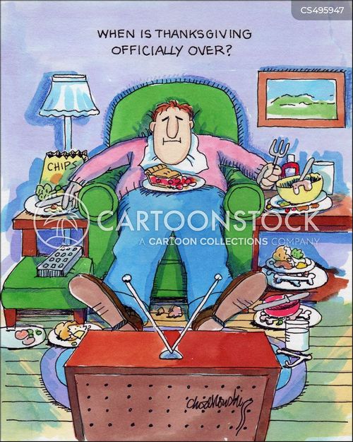 Festive Feast Cartoons and Comics - funny pictures from CartoonStock